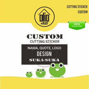 Jual TR01 Wall stiker sign tanda kata buang sampah sticker rambu ...