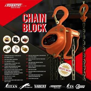 Jual Chain Block 5 Ton 5 Meter Takel 5 Ton 5 Meter ITOBACHI Japan Best ...