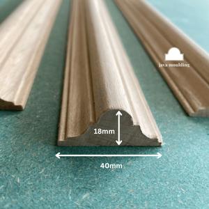 Jual JAVA MOULDING Model JW-5 Wallmoulding Lis Kayu Wall Batten Dinding ...