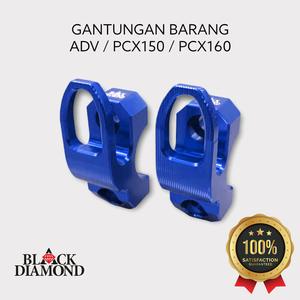 Jual Black Diamond- Gantungan Hook Barang Stang Bawah Spion PCX ADV 150 ...