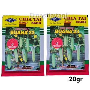 Jual Benih Timun Hibrida F1 BUANA 23 20gr Bibit Sayuran Unggulan Cap ...