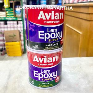 Jual Avian Lem Epoxy Super 340 gram (2 Komponen) / Lem Kayu / Besi ...