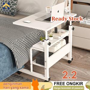 Jual IH Meja Laptop Lipat Adjustae dengan Roda Meja Laptop Roda Meja ...
