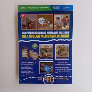 Promo Poster STBM - Poster Pengelolaan Sampah Rumah Tangga - Poster ...