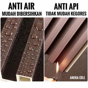 Jual Panel dinding plastik kayu dinding panas Panel panggangan ...