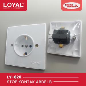 Jual LOYAL SOCKET OUTLET STOP KONTAK TANAM ARDE LB LY-820 - Jakarta ...