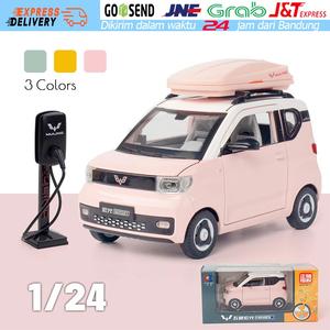 Jual Diecast Wuling Mini Air EV Dengan Lampu Skala 1:24 Diecast ...