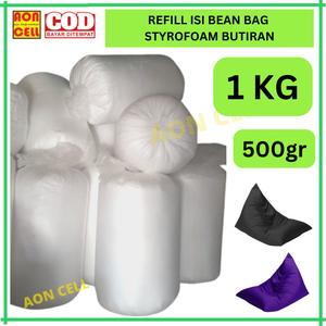 Jual New Isi Refill Beanbag bean bag styrofoam butiran sterofoam butir ...