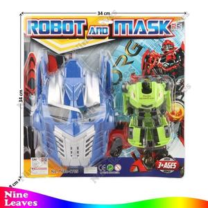 Jual Mainan Topeng Set Optimus Prime + Robot Deform Robot and Mask ...