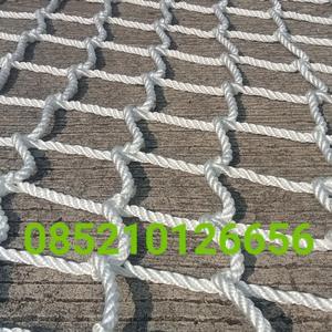 Jual PREMIUM jaring tali nilon 10mm.jaring outbound, jaring panjat ...