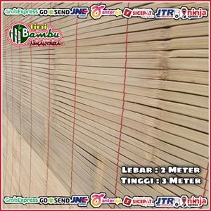 Jual PREMIUM krey/kere/kerei/kerey Tirai bambu Ati Size Lebar 2m x Tinggi 3m - Kota Surabaya ...