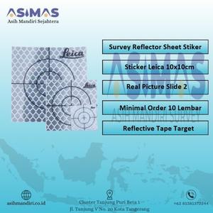 Jual PREMIUM Survey Reflector Sheet Stiker Reflective Tape Target ...