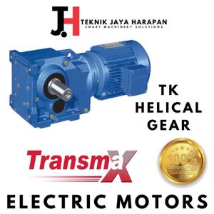 Jual GEAR TRANSMAX HELICAL TK 47 YDA100L4 3KW / 4HP GEAR BOX TRANSMAX ...