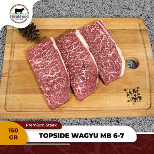 Jual Topside Beef Wagyu Steak MB 6-7 / MB 8-9 AUS | Daging Sapi Wagyu ...