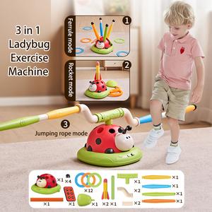 Jual 3 in 1 Ladybug Sport Entertainment Game Toy Multifunction Rope ...