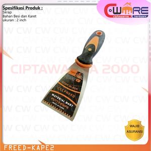 Jual Prohex 2060-018 Skrap scrap Kape 4" Inch Dempul Plamir Cat - 2 ...