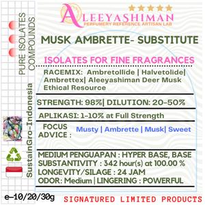 Jual AleeyaShiman PURE ISOLATES MUSK AMBRETTE SUBSTITUTE for FINE ...
