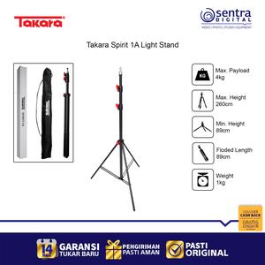 Jual Takara Spirit 1 A light stand 1A tripod Lampu Studio Lighting ...