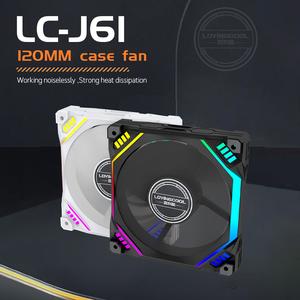 Jual LOVING COOL White 120mm RGB PWM FAN ventilador PC gamer Computer ...