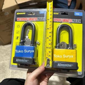 Jual TAHAN HUJAN GEMBOK PAGAR KRISBOW 50 MM GEMBOK LONG BEAM KRISBOW 50 ...