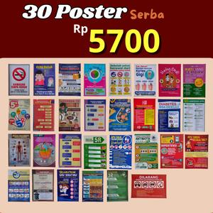 Jual Poster Termurah - Poster Harga Serba 5700 - Poster Kesehatan Murah ...