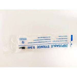 Jual 0.5ml Plastic Disposable Injector Syringe For Refilling Measuring ...