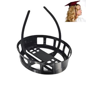 Jual Graduation Cap Insert Plastic Grad Cap Stabilizer Invisible ...