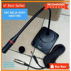 Jual BEST sony condenser condesor mic meeting meja mikrophone table ...