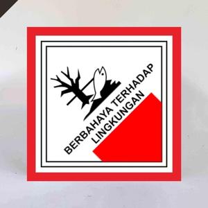 Jual Ready Stock Stiker K3, Tanda Bahan Kimia, Symbol Limbah Dan Label ...