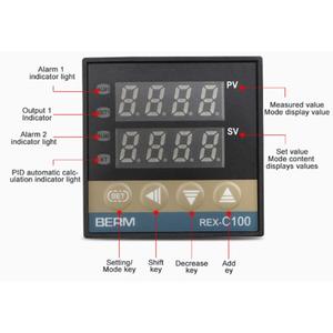 Jual Rex C-100 Digital Pid Temperature Controller Relay Output - Kota Bekasi - AKG GLOBAL STORE ...
