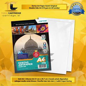 Jual Kertas Photo Foto Brosur Art Paper A4 210 gsm A5 210gsm Isi 20 ...