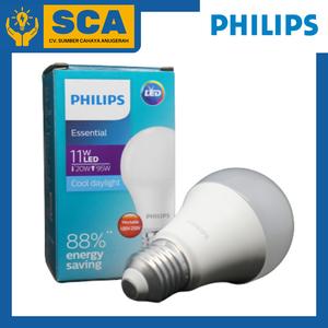 Jual Lampu led Philips Essential LED Bulb 11W Philips 11 Watt 6500K Putih - Kota Makassar ...
