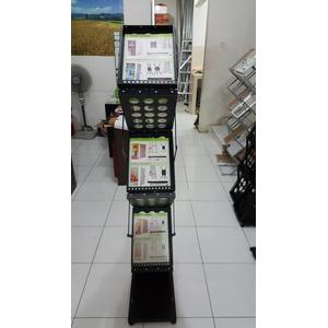 Jual ASLI RAK BROSUR LIPAT 7 SUSUN ( BESI HITAM ) | NEW - Kota Surabaya ...