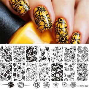 Jual Stamping Plate Papan Stempel Design Nail Art Plat besi Hiasan ...