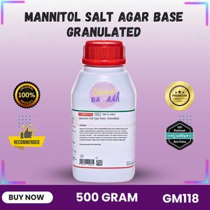 Jual Mannitol Salt Agar Base, Granulated, 500 Gram | LABINDO - Kab. Bogor - Laboratorium ...