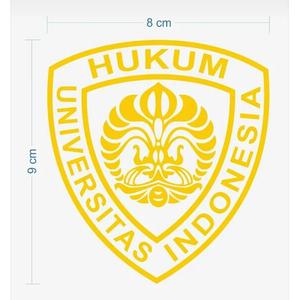 Jual Sticker Kampus Fakultas Hukum Ui ; Universitas Indonesia - Jakarta ...