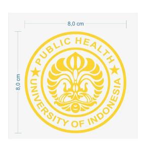 Jual Sticker Kampus Public Health Ui ; Universitas Indonesia - Jakarta ...