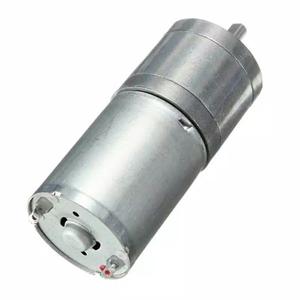 Jual motor dc gearbox gear box torsi tinggi 25mm 10rpm 12V DC bahan ba ...