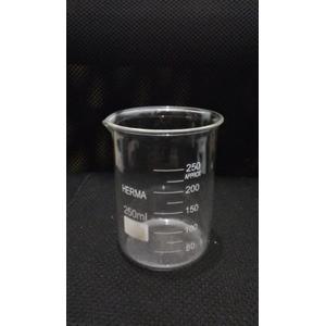 Jual PROMO Beaker Gelas Takar Lab 250ml gelas Lab Glass Server-Lab ...