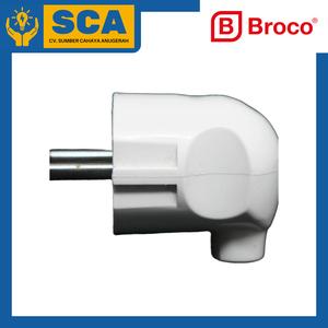 Jual Broco Stekker / Steker / Colokan Arde New Gee White L Type 1331255 ...