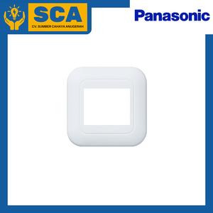 Jual Plat/Frame Panasonic 1 Gang Putih Frame Panasonic 2 Device ...