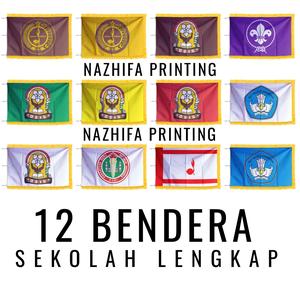 Jual Lengkap! Bendera Ruangan Ruang Osis Smp Sma Tut Wuri Pgri Sekolah ...
