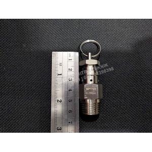 Jual SAFETY VALVE STAINLESS STEEL SS304 1/2" x 0.2 MPA ADJUST 1 MPA ...