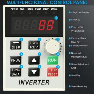 Jual Konverter Pengatur Kecepatan Inverter Frekuensi Variabel Inverter Frekuensi Variabel 2.2Kw ...
