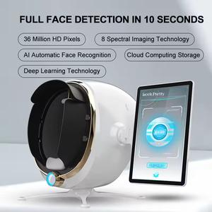 Jual 2024 New Skin Diagnosis System Smart Magic Mirror Face Scanner 3D ...