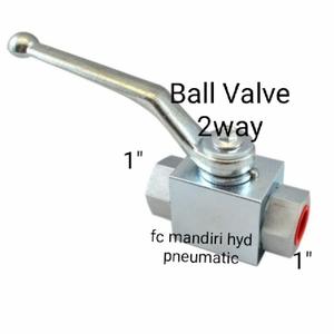 Jual 2 WAY BALL VALVE HYDRAULIC 1 INCH MERK GEMELS (ITALY) - Jakarta ...