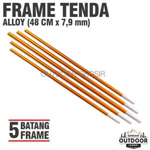 Jual 5 BATANG - Frame Tenda Aluminium Alloy Size 7,9 mm x 48 cm - Frame ...