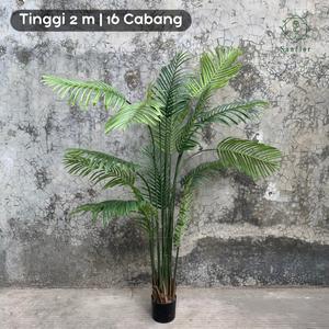 Jual Pohon Palm Jepang Ukuran 2 Meter/ Tanaman Palem Hias Palsu ...