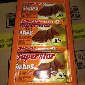 Jual Cokelat Wafer SUPERSTAR SNAPS - Jakarta Utara - Toko lusi snack ...