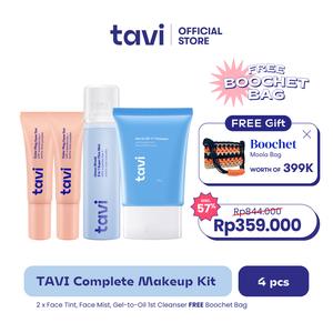 Promo [FREE BOOCHET BAG] TAVI Complete Makeup Kit - Petal Flush, Petal ...